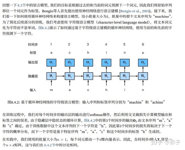 循环神经网络 知乎