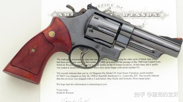 史密斯&威森M29转轮手枪 霸气而高贵 - 知乎