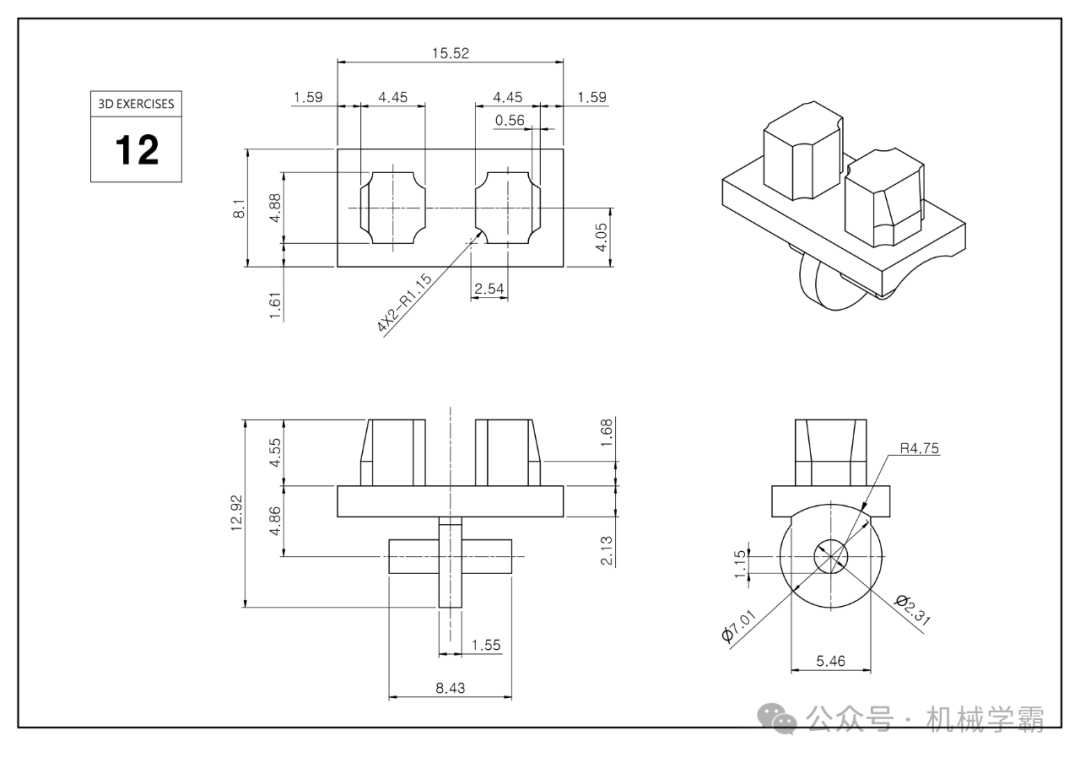 100多个零件图做起来，新学期开始努力奋斗 - 知乎