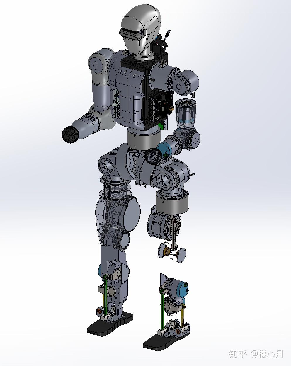 傅利叶开源人形机器人Fourier N1 结构简析 - 知乎