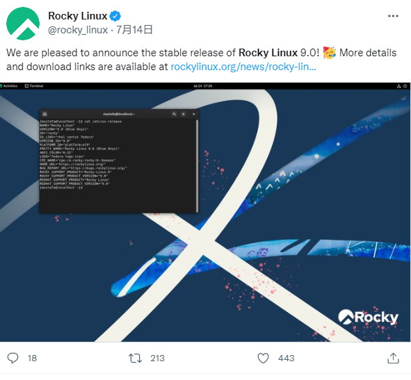 Rocky Linux 9.0 正式发布，完美替代 CentOS - 知乎