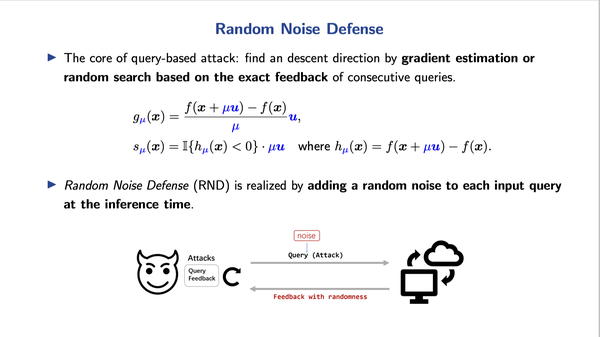 黑盒场景下的对抗防御方法，随机噪声防御， Random Noise Defense Against Query-Based Black-Box Attacks (NeurIPS 2021) - 知乎