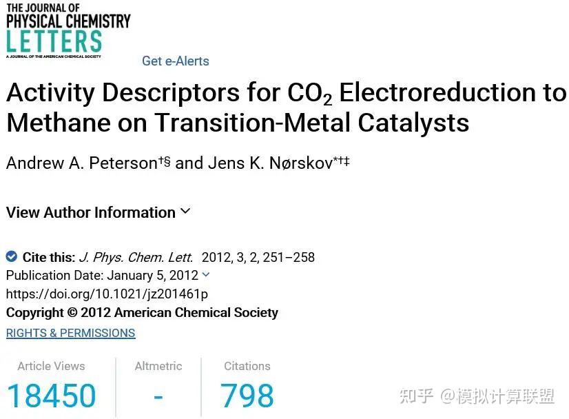 CO2RR描述符汇总（一） - 知乎