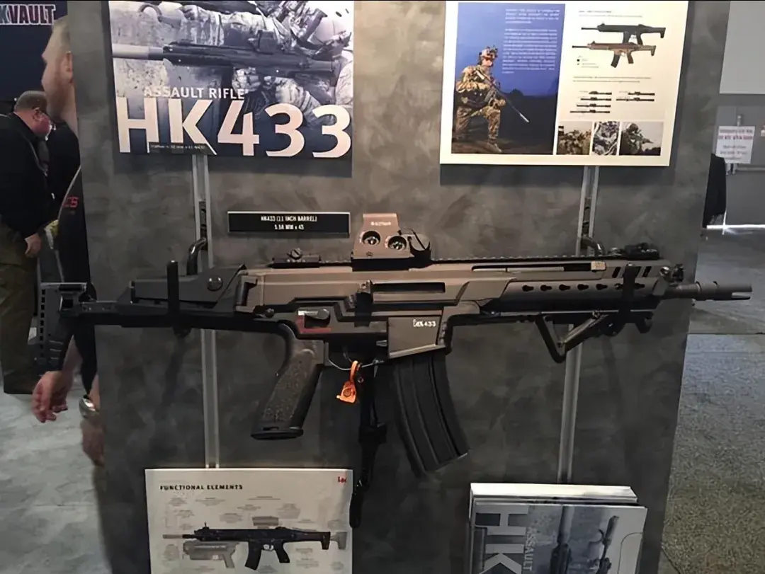 乌特种部队的HK433突击步枪 - 知乎
