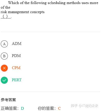 ADM/PDM/CPM/PERT - 知乎