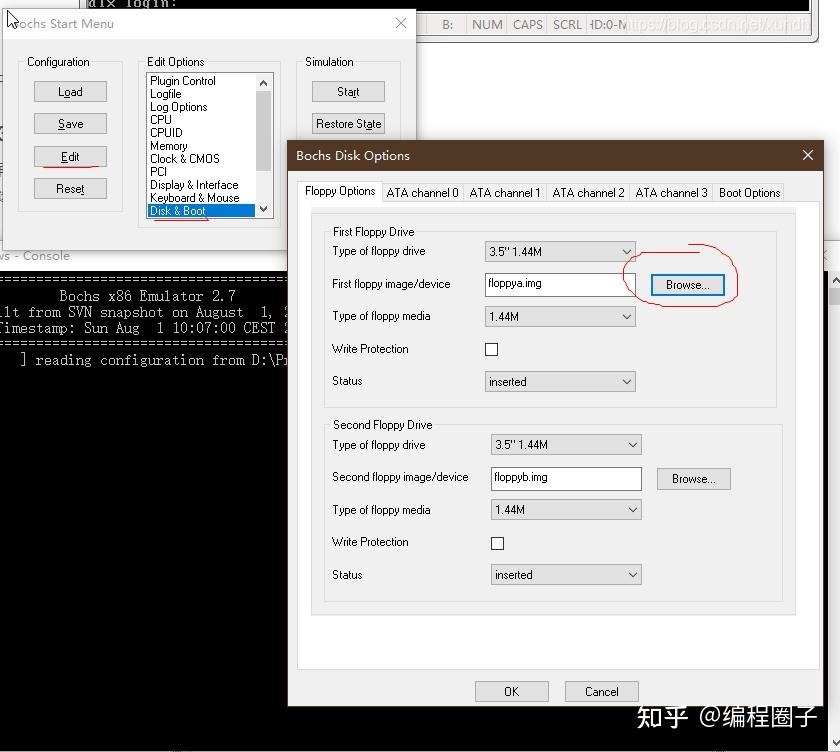操作系统学习6 使用Bochs调试自己的引导程序 - 知乎