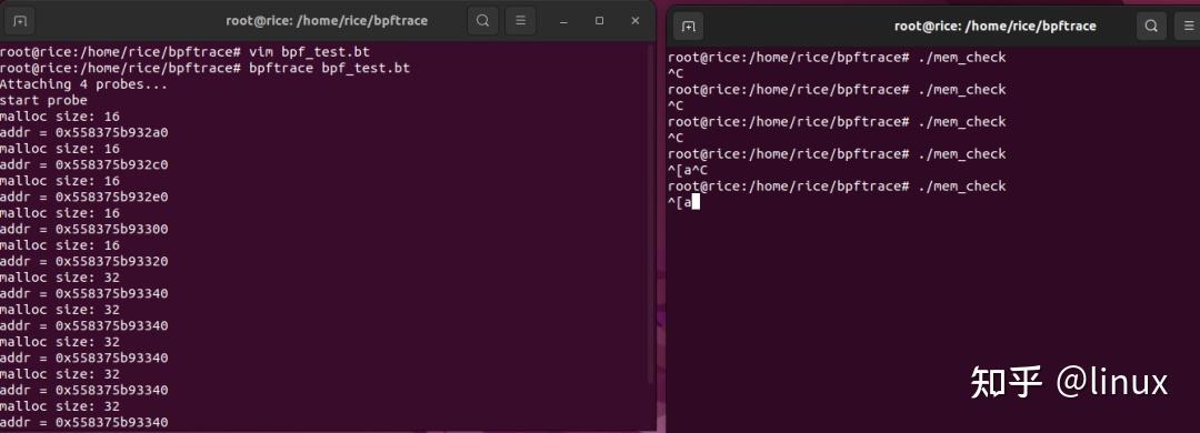 基于ebpf的性能工具-bpftrace实战(内存泄漏) - 知乎