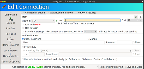 开源Asbru Connection Manager - 知乎