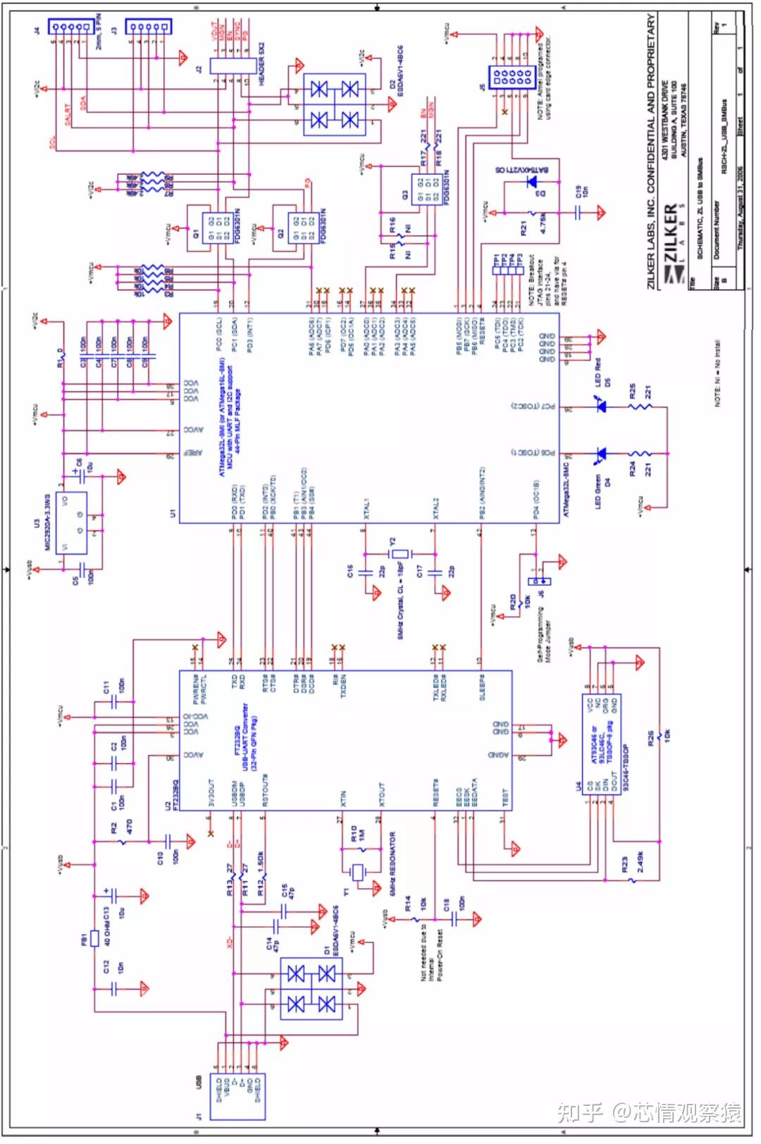 USB转SMBus接口板参考设计（附BOM及原理图） - 知乎