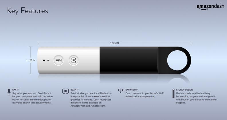 从内置 Alexa 的最小产品 Dash Wand，看贝索斯如何通过硬件实现卖卖卖 - 知乎