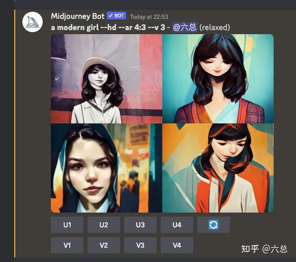 Midjourney 指令教程 - 知乎