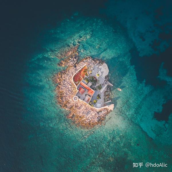 俯瞰碧蓝的亚得里亚海 - 知乎
