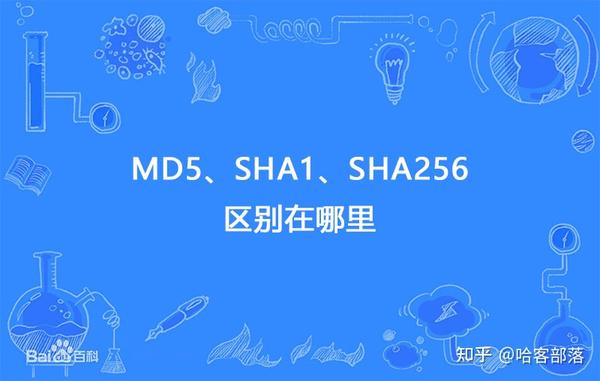 散列算法比较：MD5、SHA1、SHA256有哪些区别 - 知乎