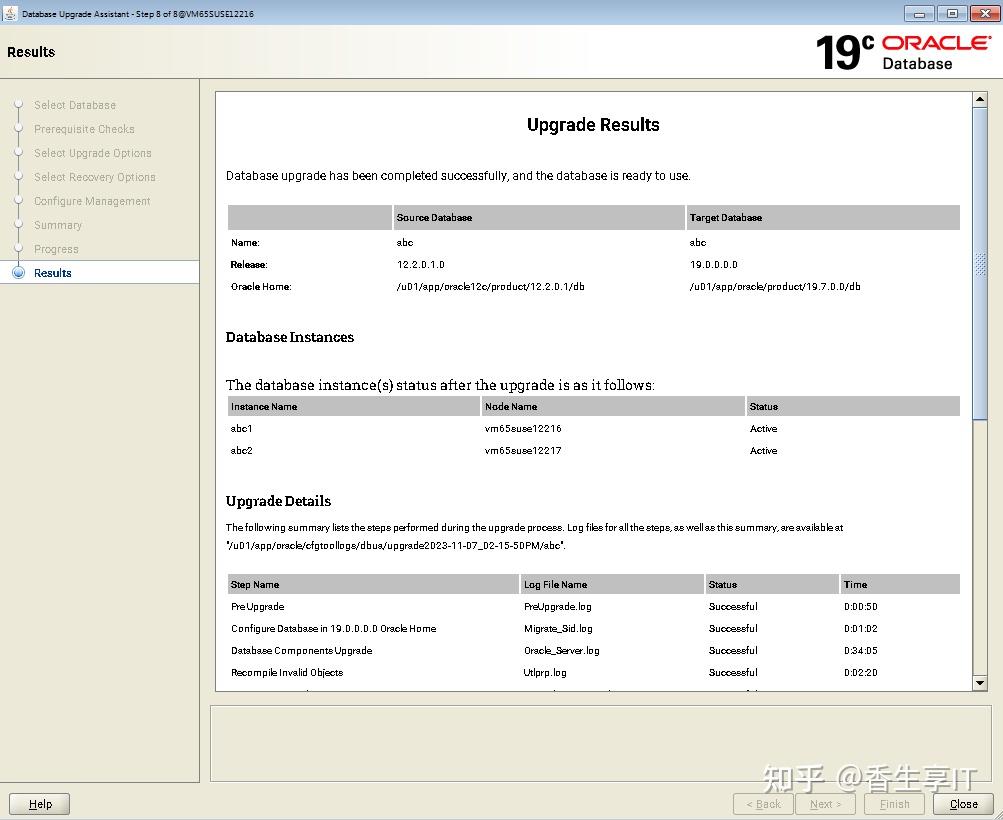 DBUA工具实现Oracle 12c到19c无缝升级的操作实践 - 知乎