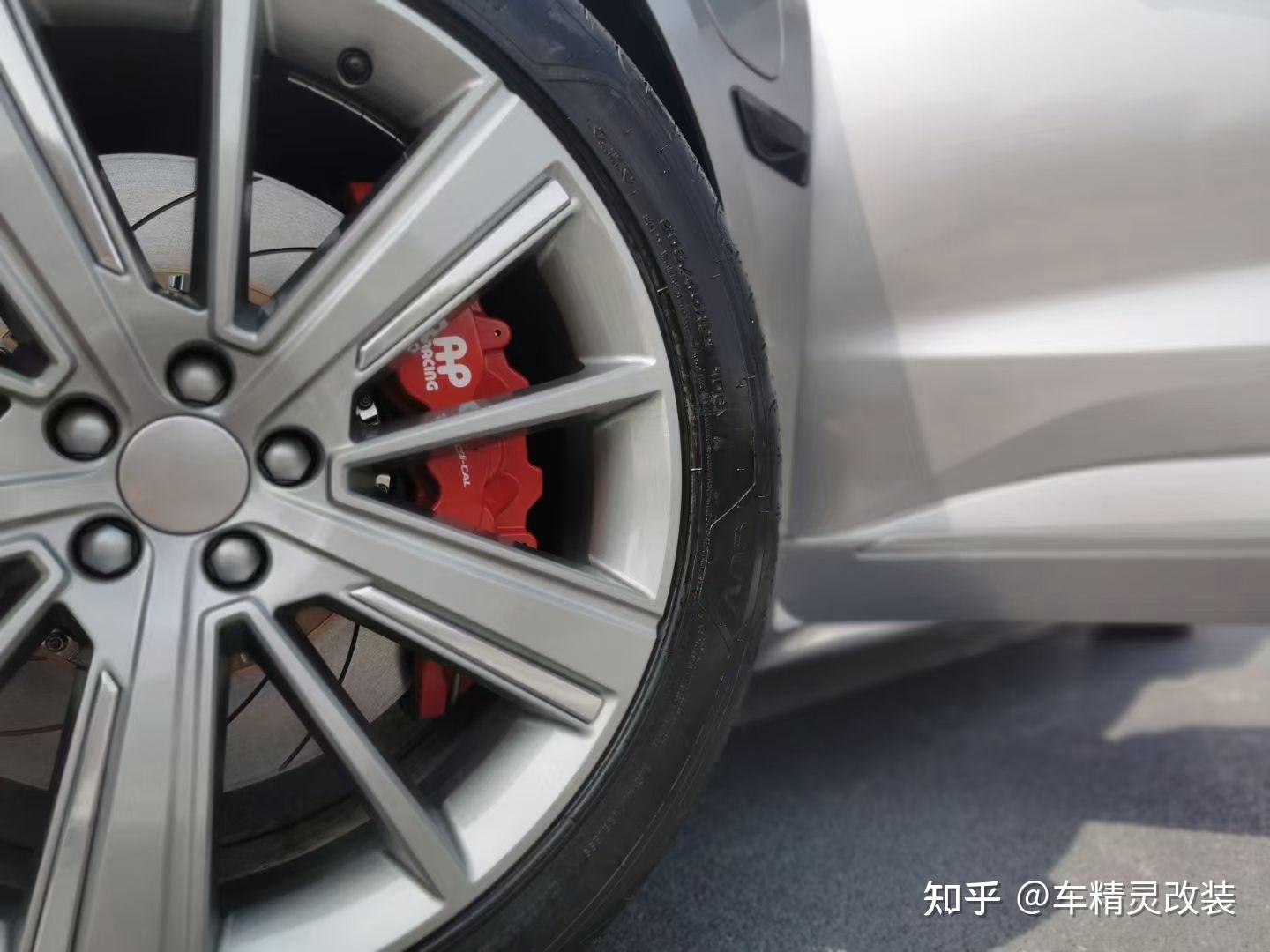 （极氪001刹车改装）AP8520大六活塞卡钳、搭配390划线盘 - 知乎