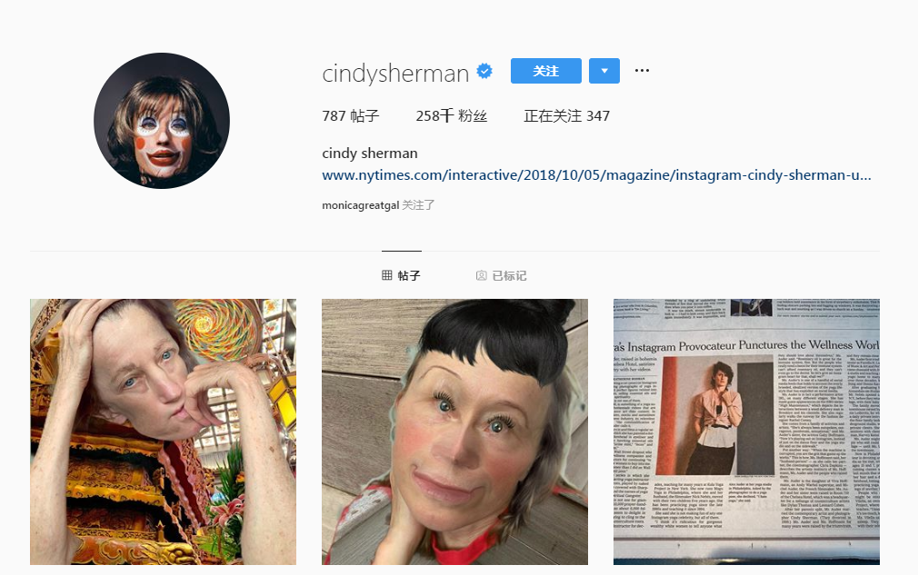 老吴船长的艺术大师鉴赏之Cindy Sherman——最高境界的自拍者 - 知乎