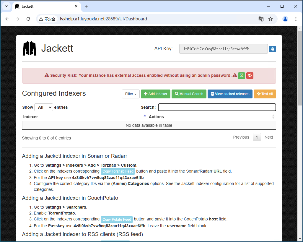 本地部署资源聚合搜索神器 Jackett 并实现外部访问 - 知乎