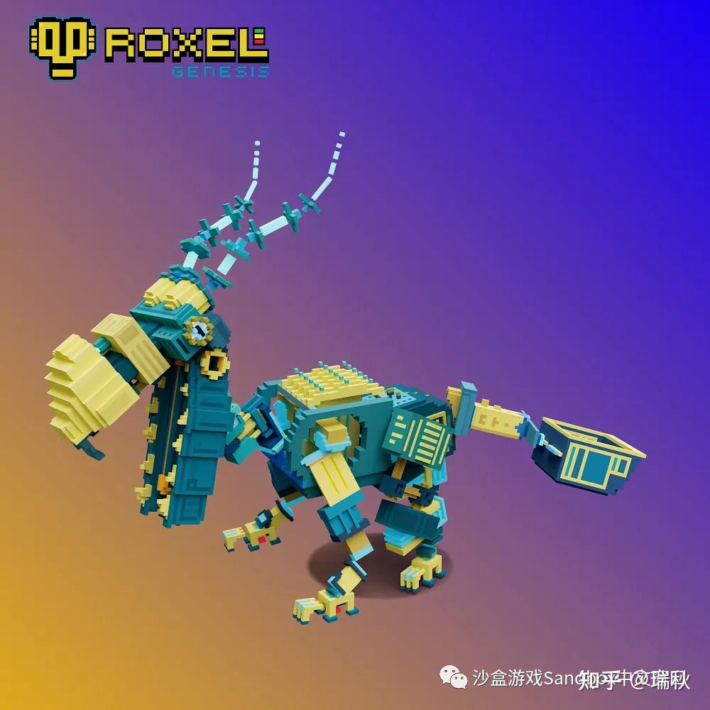 Roxel 创世 NFT 作品集 - 知乎