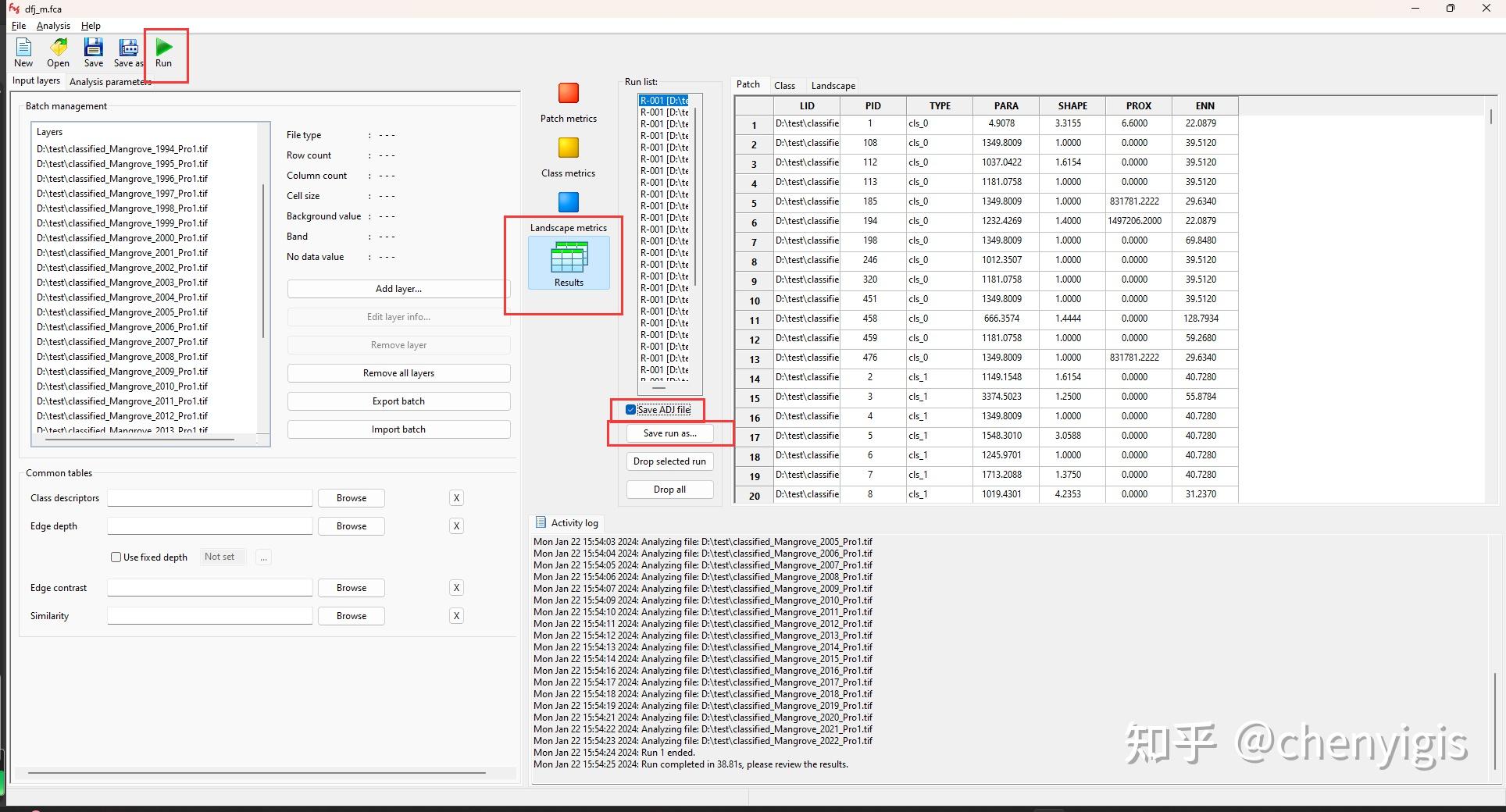 基于Fragstats做斑块景观分析步骤 - 知乎