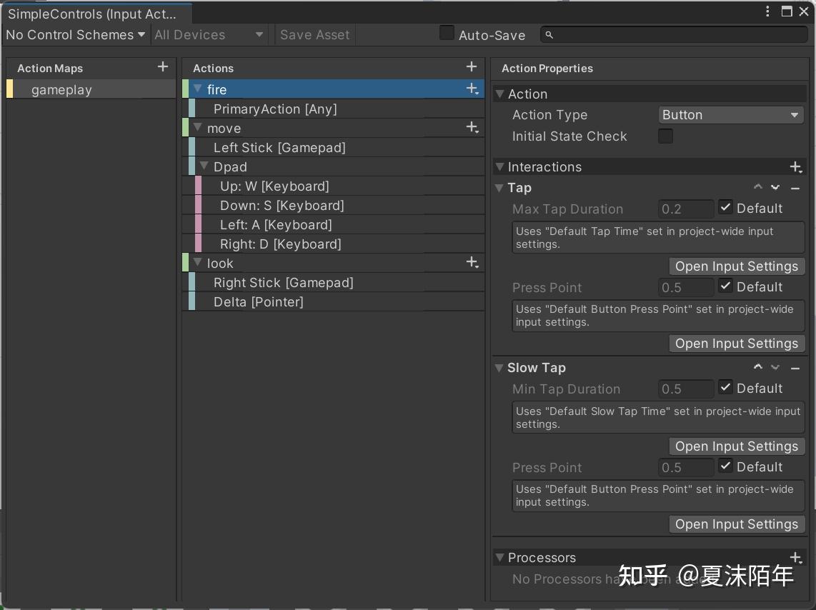 Unity新输入系统——InputSystem - 知乎