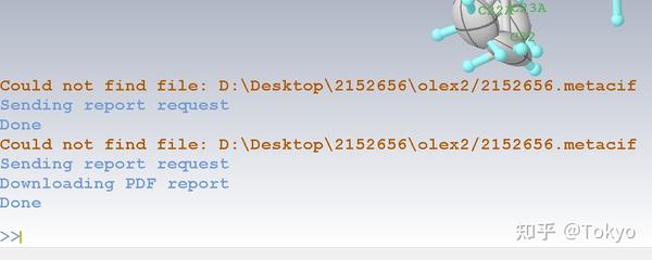 晶体数据CIF验证报告 - 知乎