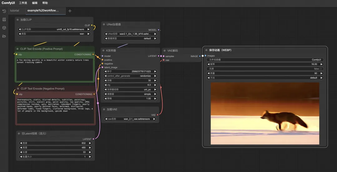高效部署通义万相Wan2.1：ComfyUI文生/图生视频实战，工作流直取！ - 知乎