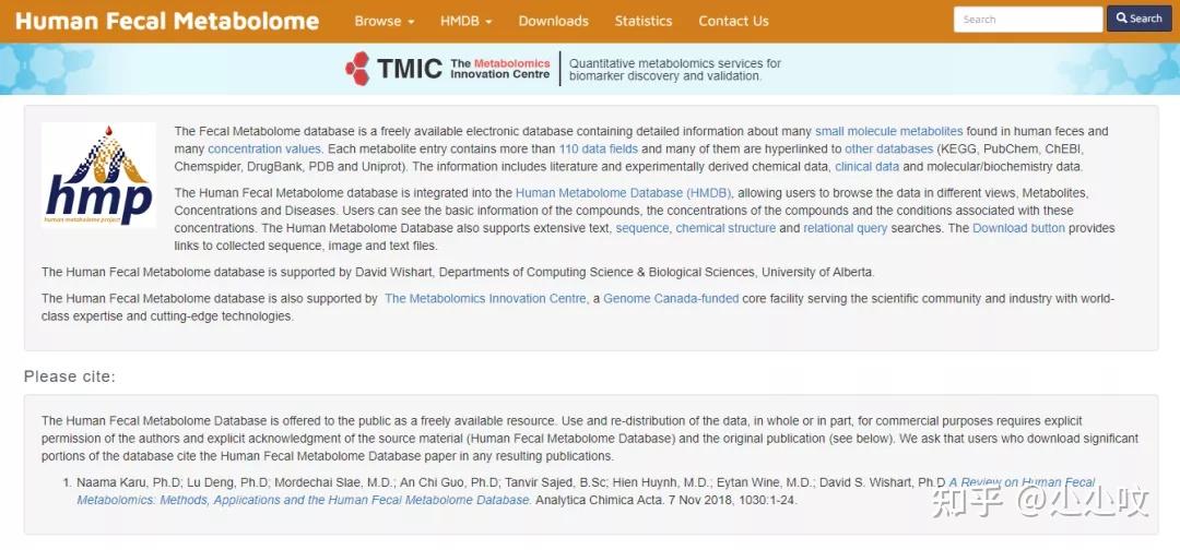代谢组研究必备数据库【HMDB】 | 数据库推荐 - 知乎