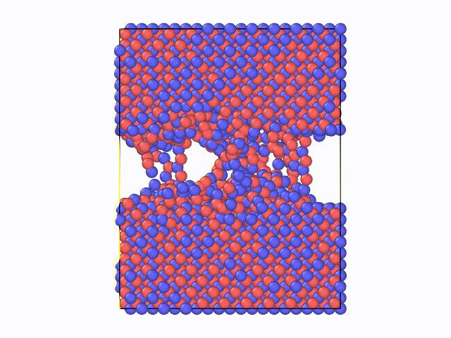 lammps案例：SiC拉伸下的裂纹扩展 - 知乎