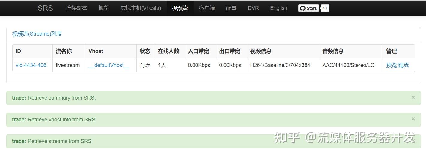 2-SRS 4.0配置支持控制台信息 - 知乎