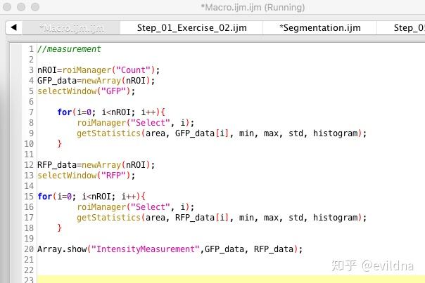 Segmentation ImageJ Scripting入门练习 - 知乎