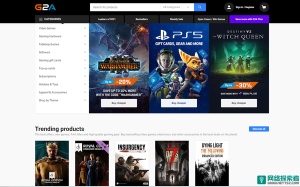 国外游戏交易平台网站推荐 - 知乎