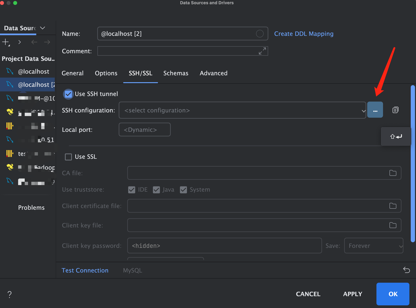 DataGrip使用ssh连接数据库的操作流程 - 知乎