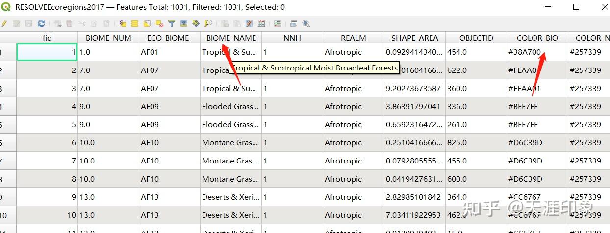 rgee获取陆地生态分区并使用QGIS批量修改颜色 - 知乎