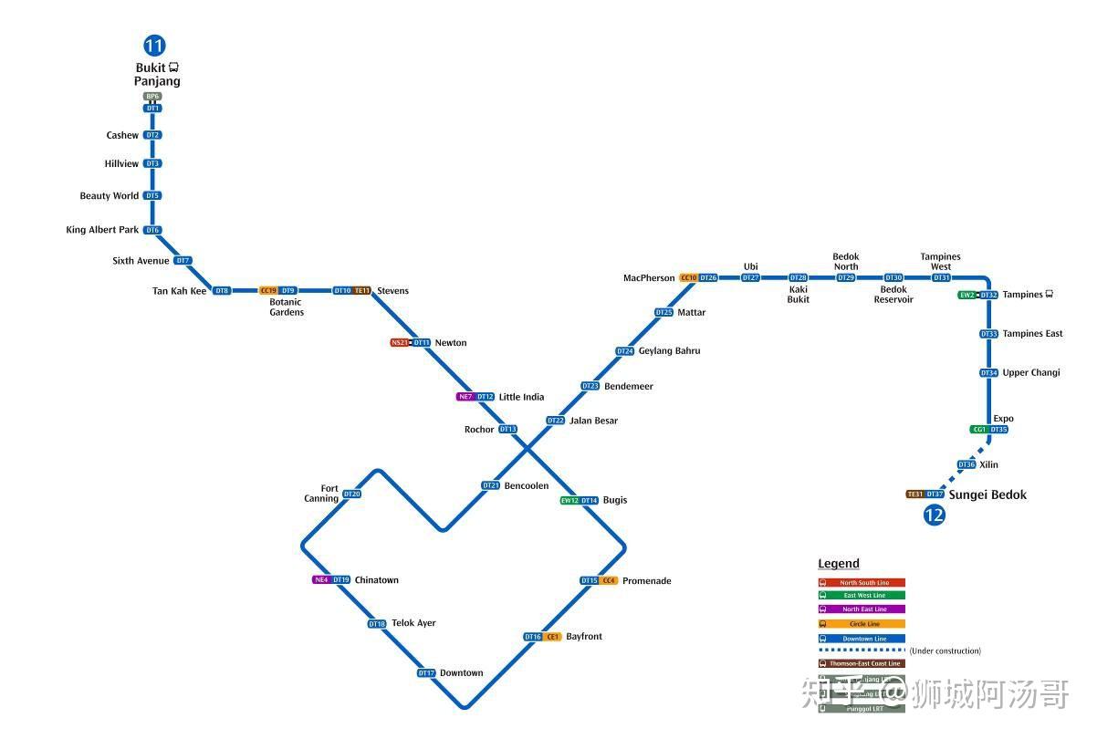 新加坡干货大全系列之地铁篇(5)—蓝线 - 知乎