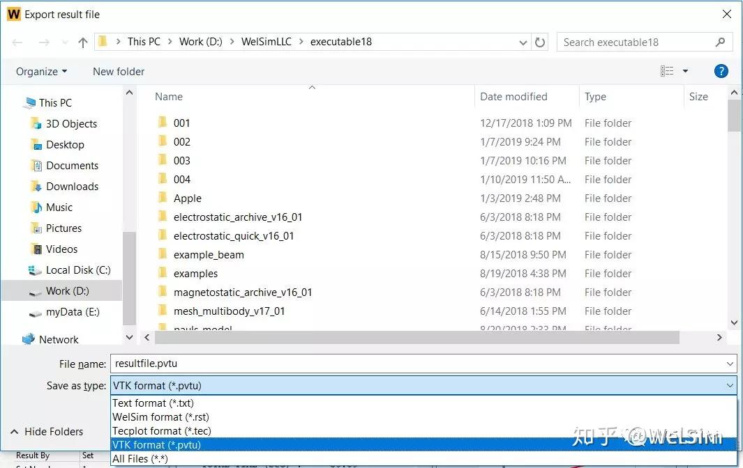 从WELSIM中导出VTK格式的结果数据 - 知乎