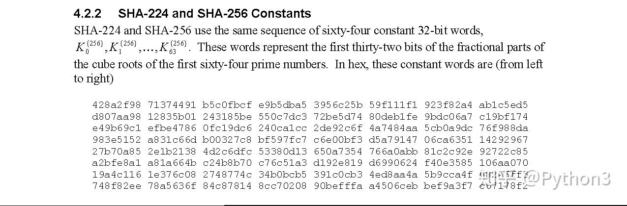 完整全面的Python SHA256算法原理和实现讲解 - 知乎