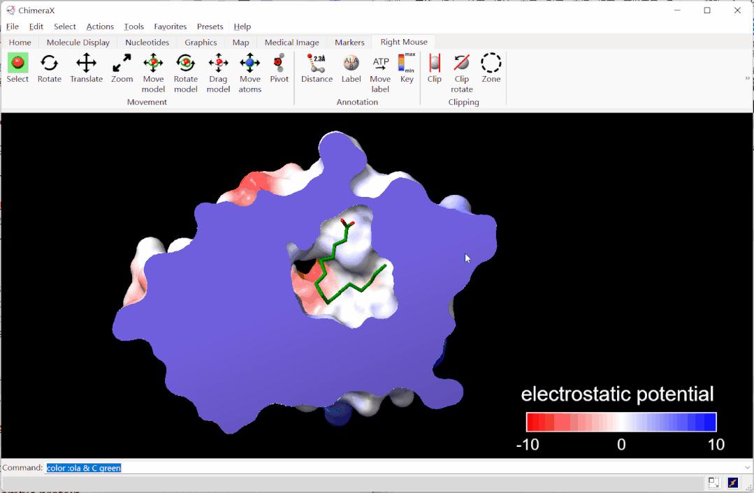 ChimeraX使用教程【02】截面图及色卡图例的绘制方法 - 知乎