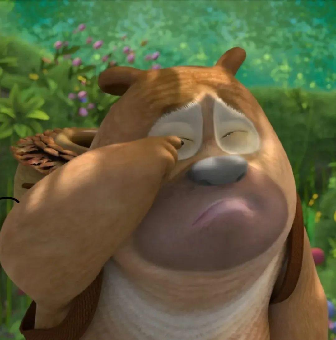 熊二熊出没表情包来咯 - 知乎