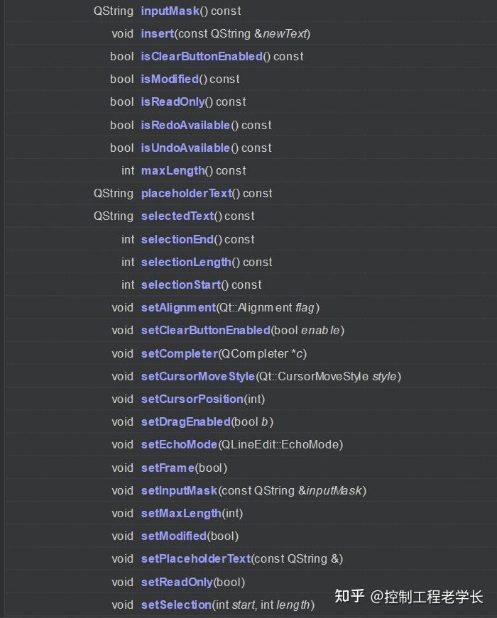 QT6中QLineEdit类大总结 - 知乎