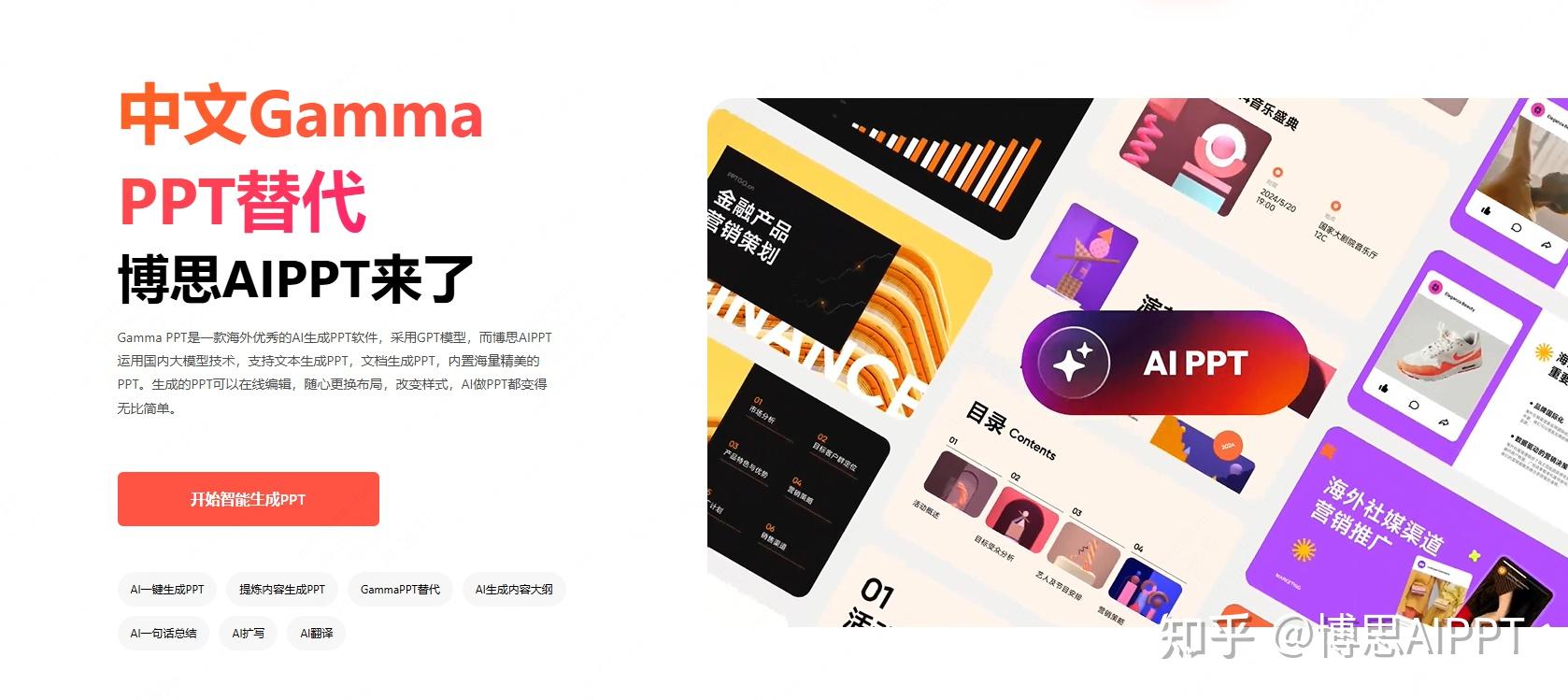 Gamma国内可以用吗，有哪些值得推荐的AI制作PPT工具？ - 知乎