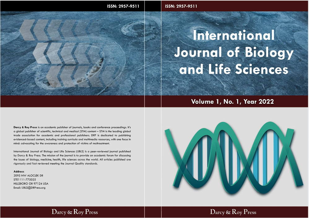 International Journal of Biology and Life Sciences (IJBLS) ISSN: 2957 ...