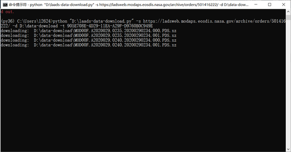 python脚本在NASA批量下载modis数据 - 知乎