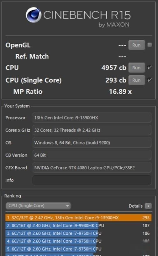 i9 13900HX+RTX 4080性能怎么样？实测告诉你答案 - 知乎