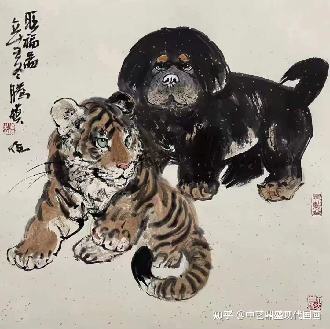 藏獒画家——腾模 - 知乎