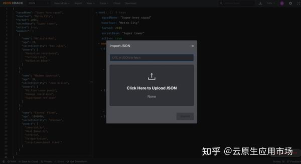 28.1K Star！Json格式可视化交互式图表-JSON-Crack - 知乎
