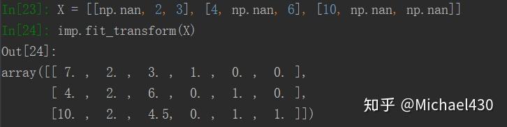 每天一点sklearn之SimpleImputer（9.19） - 知乎