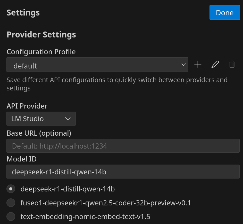 构建本地AI编程助手：Roo Cline+Deepseek蒸馏模型 - 知乎