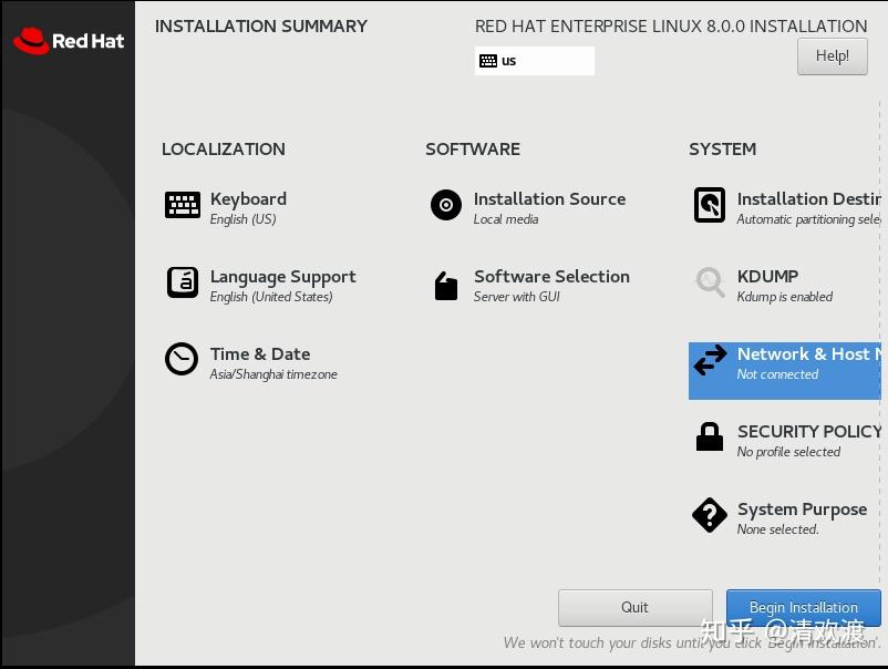 VMware安装rhel8虚拟机步骤 - 知乎