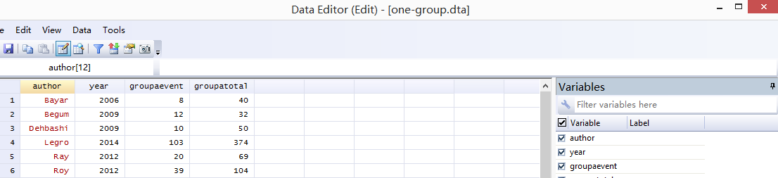 Stata操作：单组率的Meta分析 - 知乎